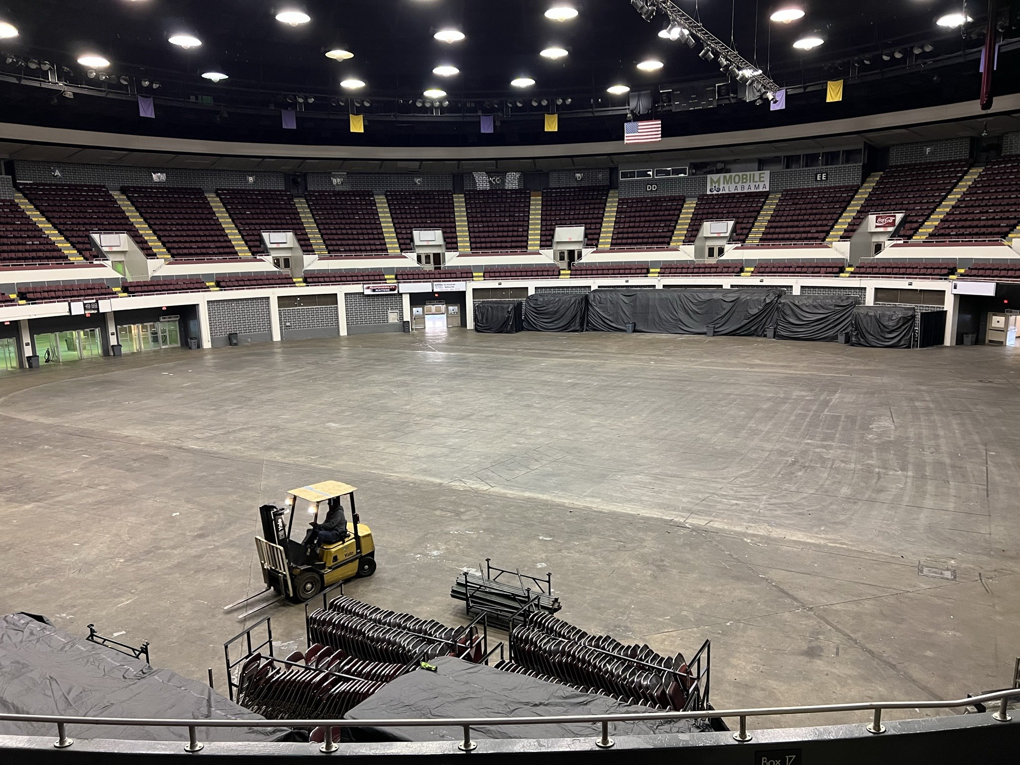 Locations Hub - Mobile Civic Center - Arena